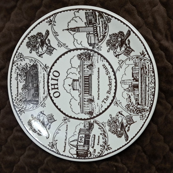 Fine American Ironstone | Other | Vintage Ohio Plate By Fine American ...